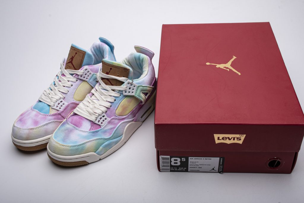 NIKE AIR JORDAN 4 RETRO MULTI COLOR